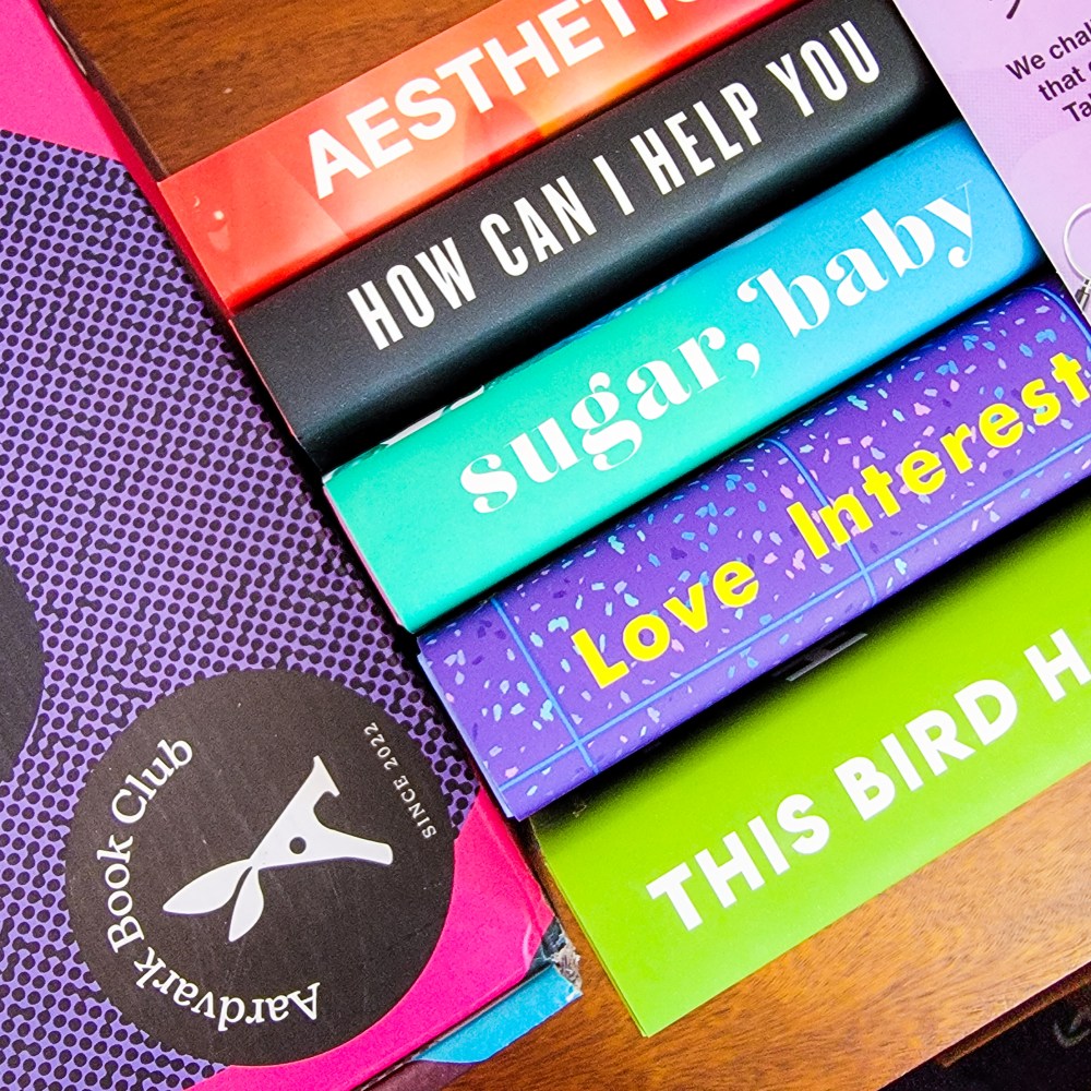 Aardvark Book Club Subscription Review – Read Between the Spines